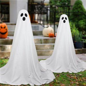 Holiday | 2 Pack Halloween Decor Outdoor Spooky Ghost With Light ...